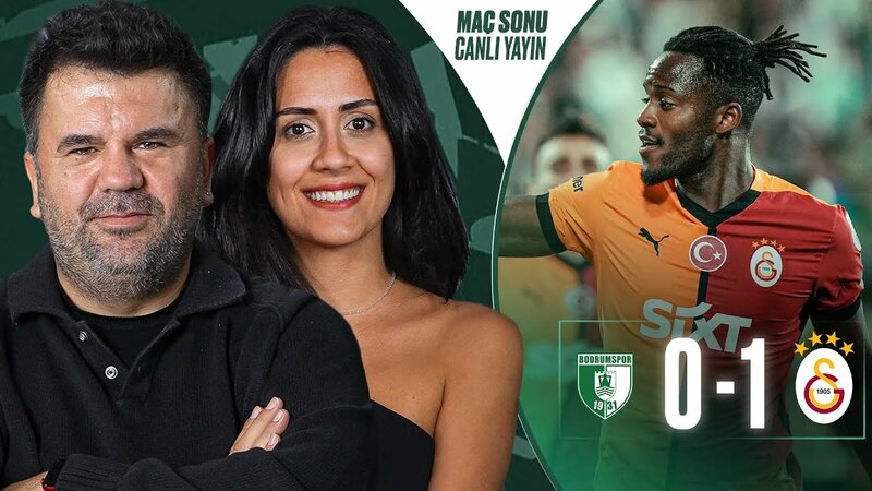 Bodrum fk 0 - 1 galatasaray maç sonu canlı yayın I orhan uluca, ekinsu ...