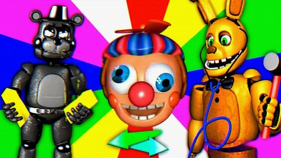 Fnaf 15 минут смеха черный фредди ограбил банк и доктор спринг бонни не ...