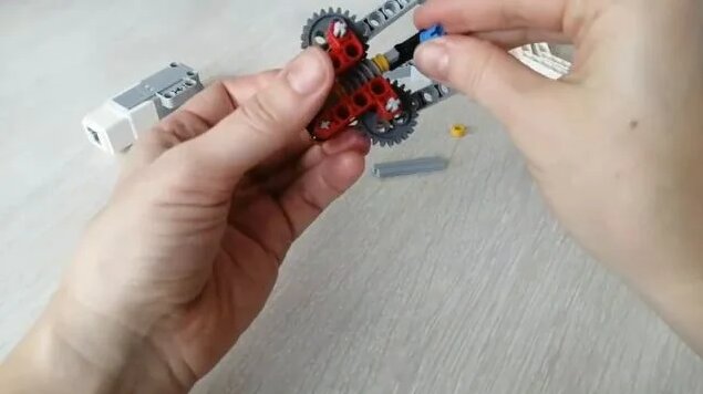 Захват на малом моторе инструкция сборки Lego mindstorms EV3 / A grab ...