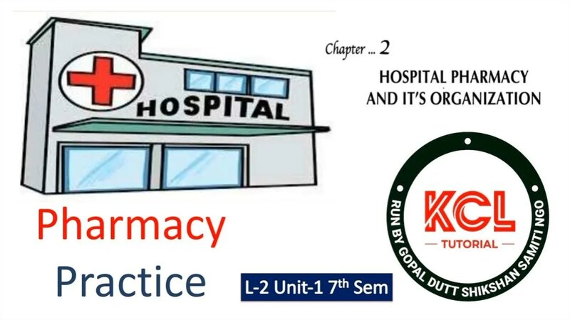 Hospital Pharmacy - Organization & Function Layout, Role of Hospital ...