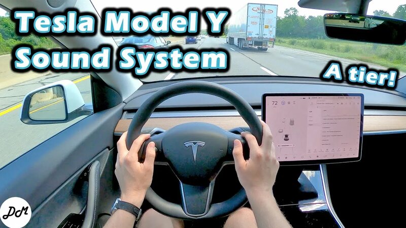 Tesla Model Y Sound System Test – 14-speaker Premium Sound System ...