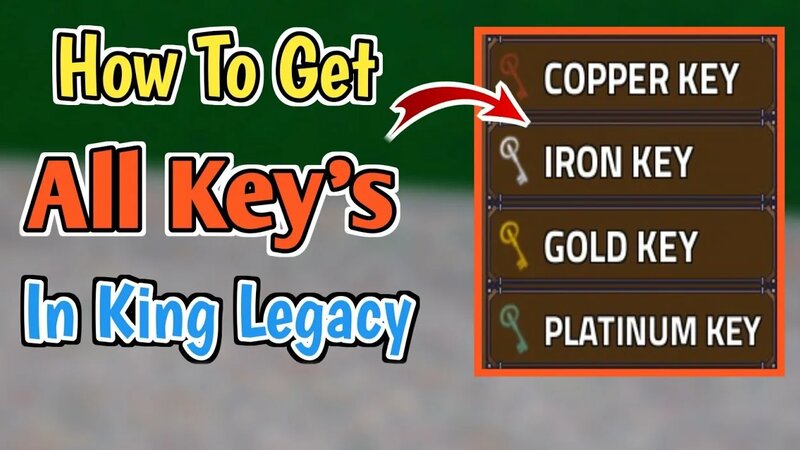 How To Obtain All Keys In King Legacy [Update 8] (2025) | King Legacy ...