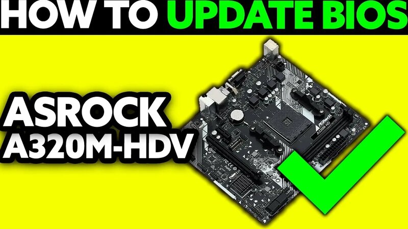 How To Update BIOS ASRock A320m-HDV (2025) - Step by Step - Yandex ...