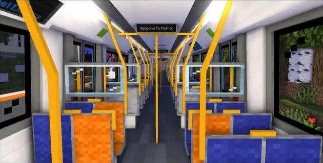 High Capacity Metro Train in Minecraft!? HCMT Mine-imator rig showcase ...