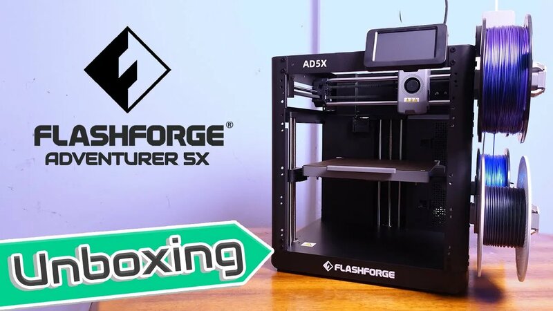 Flashforge AD5X 3D Printer - Unboxing & Orca-Flashforge Setup ...