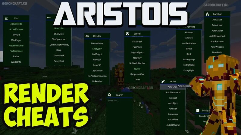 Cheats for Minecraft 1.21.4 - Aristois cheats 1.21.4 Review - EP 05 ...