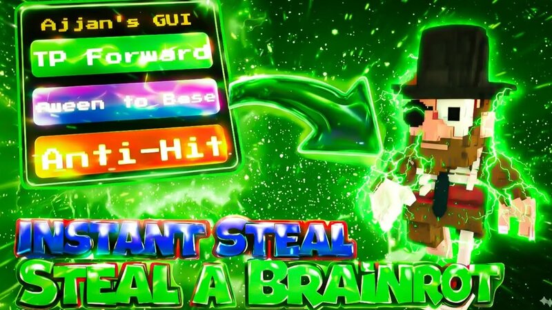 Steal a Brainrot Script Gui with Instant Steal, Invisble, ANTI-KICK ...