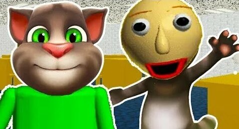 Балди - Говорящий Том ! - Baldi's Basics Mod: Talking Tom's Schoolhouse ...