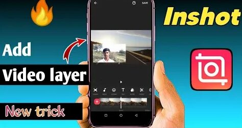 how to add Layer in InShot | Inshot video editing telugu - Смотреть ...