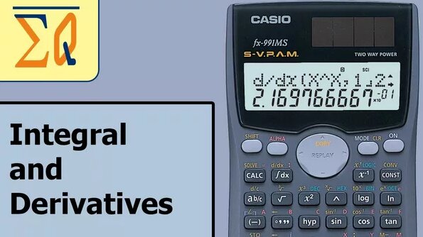 Casio FX-991ms Evaluating Integral and Derivatives (Definite integral ...