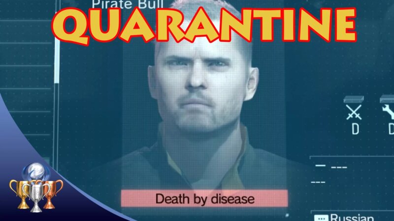 Metal Gear Solid V The Phantom Pain - How to Quarantine Infected Staff ...