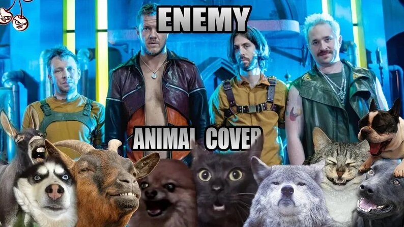Imagine Dragons & J.I.D - Enemy (Animal Cover) - Видео от Insane Cherry ...