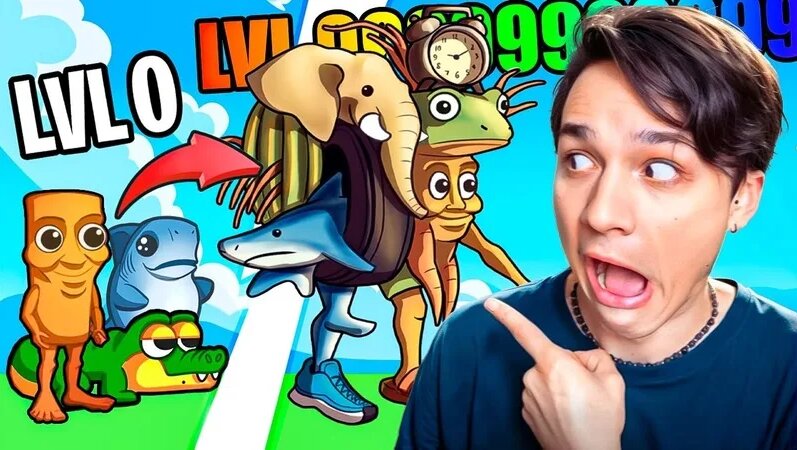 [Holy Baam] Прокачал Своего Трипа Тропа Тралала Сахур ДО Максимального ...