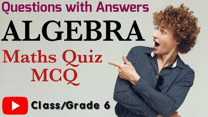 MCQ Algebra class 6 maths, Hot Questions, Important Questions, Math ...