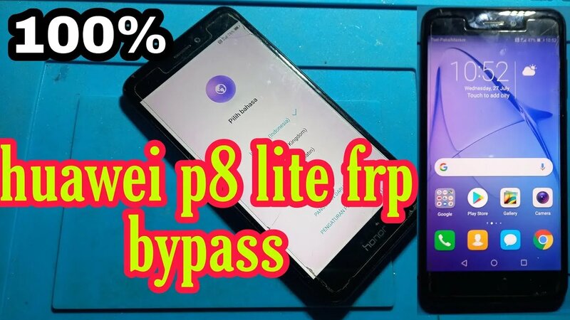 huawei p8 lite frp bypass without pc / pra-lx1 google account bypass ...