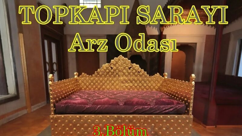 Topkapı Sarayı Arz Odası, Enderun Kütüphnesi ve 3. Avlu gezimiz ...