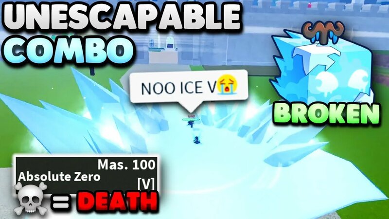 This Is The BEST Unescapable ICE Combo In BLOX Fruits... (Bounty Hunt ...