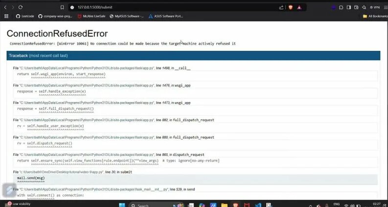 How to Send Emails with Flask Using Python | Flask Mail Tutorial (2025) — Видео от ...