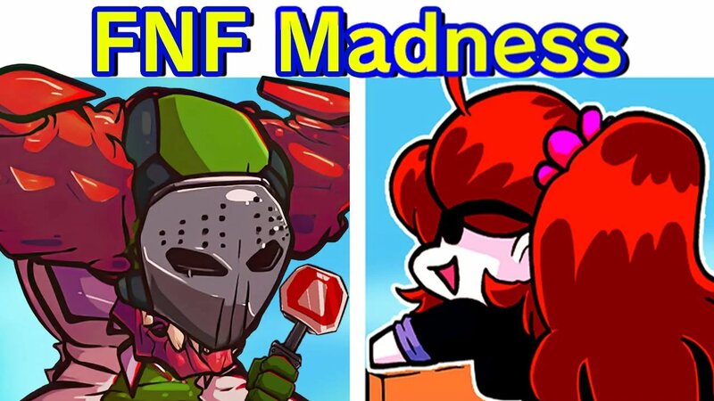 Friday Night Madness Combat Cancelled Build (FNF) (Agent GF/BF/Hank ...