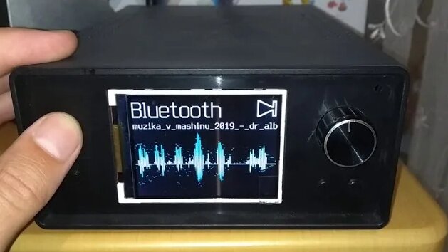 Музыкальный центр на Stm32f103 + KaRadio32 (Vs1053)+ Bt201 + Tda7719 ...