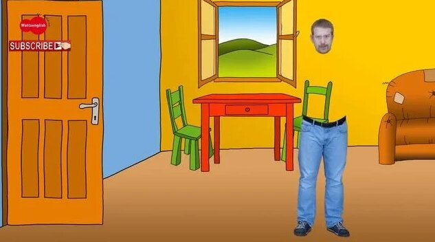 Body Parts for Kids | Steve and Maggie | English for Children | Story ...