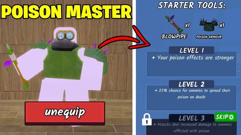 NEW Poison Master Class in 99 Nights in the Forest! (FULL Guide ...