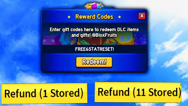 ALL 6 NEW FREE STAT Reset Codes for Roblox BLOX Fruits! - Смотреть ...