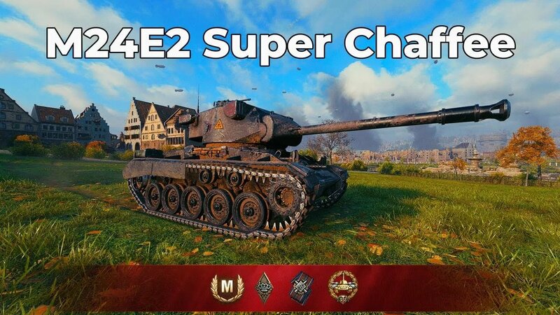 M24e2 Super Chaffee Турбо БОЙ НА Мастера | Руинберг | World of Tanks ...