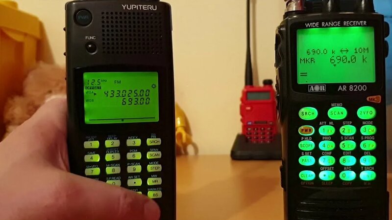 AOR Ar8200 MK3 vs Yupiteru MVT-9000 (Pt2) - Смотреть онлайн в поиске ...
