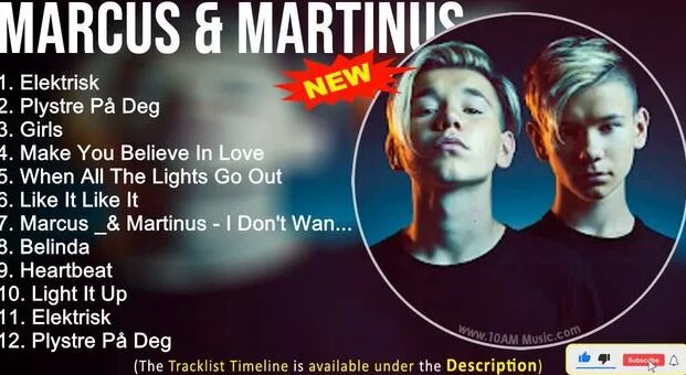 Marcus & Martinus 2022 Mix ~ The Best of Marcus & Martinus ~ Greatest ...