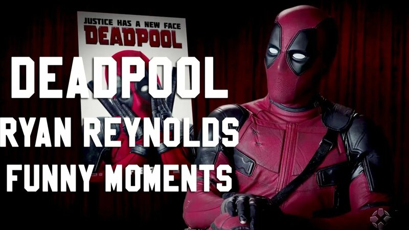 Deadpool Ryan Reynolds | Funny Moments Bloopers