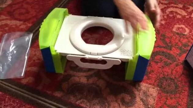 Cool Gear Travel Potty Review GoAnyWhereToilet.com - Смотреть онлайн в ...