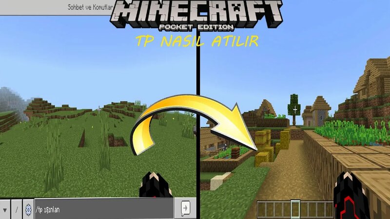 Minecraft pe tp komutları nasıl kullanılır(ışınlanma) - Yandex Video ...