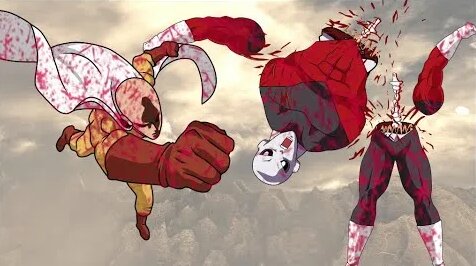 Saitama Super Punch vs Jiren - Dragon Ball Super VS One Punch Man - Fan ...