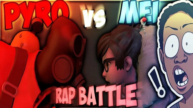 "Mei vs PYRO" overwatch & TF2 rap battle reaction || hot vs cold ...