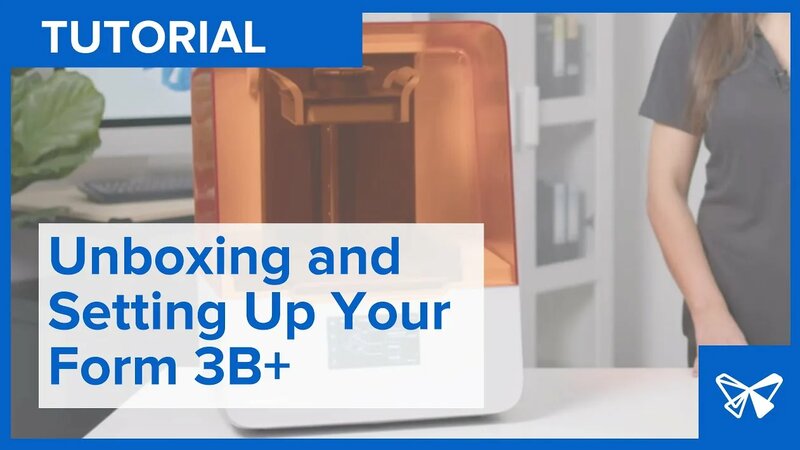 Unboxing and Setting Up Your Form 3B+ Printer #formlabs - Yandex Video ...