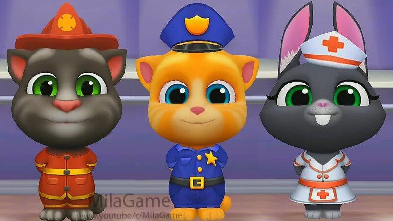 МОЙ Говорящий ТОМ 2 #71 друзья Анджела Ухаживаем за питомцем #Том_2 # ...