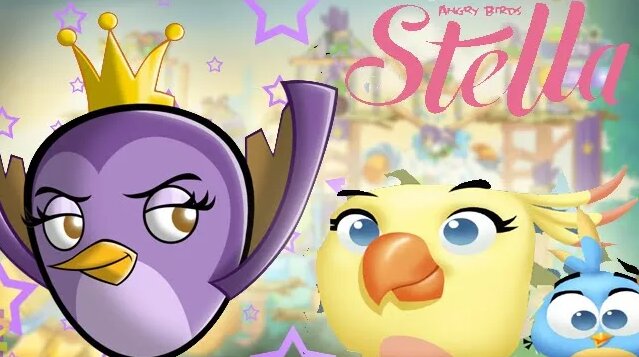 Angry Birds Stella: Gale Final Level Beach Day Giant CLAM All 3 Stars ...