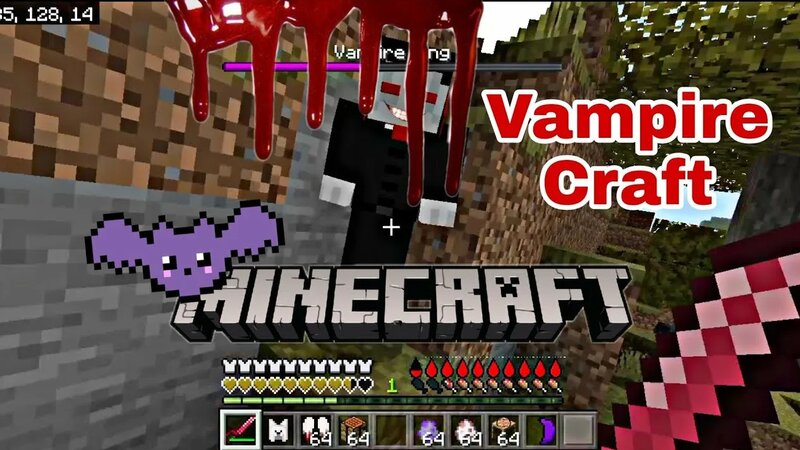 Мод на вампиров | Vampire Craft | Обзор мода Minecraft PE - Смотреть ...