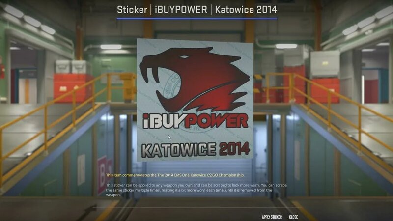 Стоит ли инвестировать в наклейки Katowice 2014? Sticker | iBUYPOWER ...