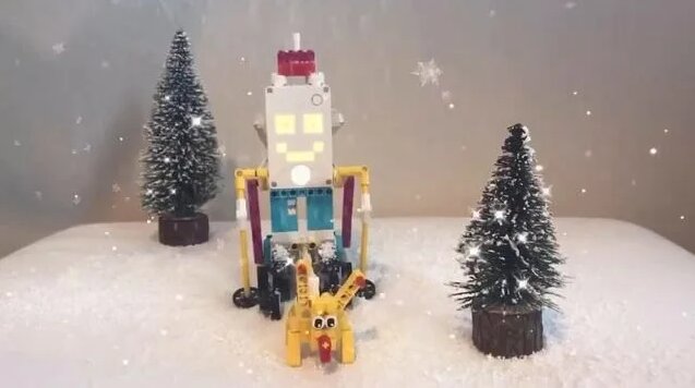 Lego Spike Prime Santa Claus! - Смотреть онлайн в поиске Яндекса по Видео