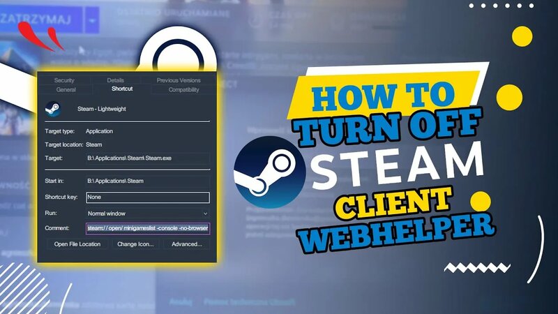 How to Turn Off Steam Client Webhelper (2025) - Смотреть онлайн в ...