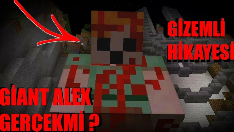 Giant ALEX Gerçek Mİ ? Gizemli Hikayesi - Minecraft Efsanesi - Yandex ...