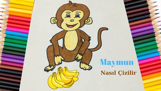 maymun çizimi boyama: 1 bin video Yandex'te bulundu