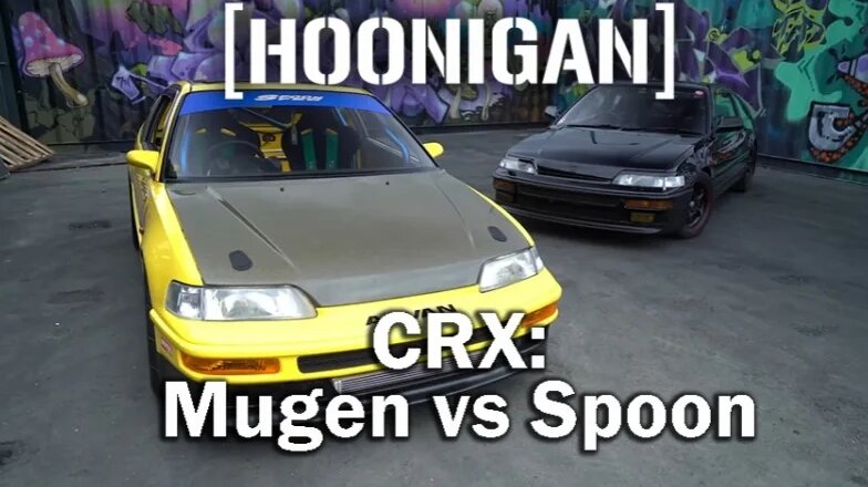 [Hoonigan] Битва Honda CRX Mugen vs Spoon #КосмическаяГонка [BMIRussian ...