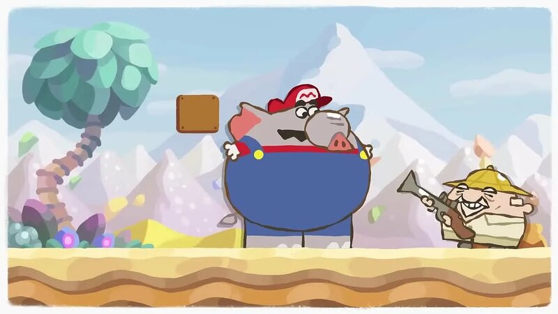 Ультимативный пересказ Super Mario Wonder (Cas van de Pol cartoons, не ...