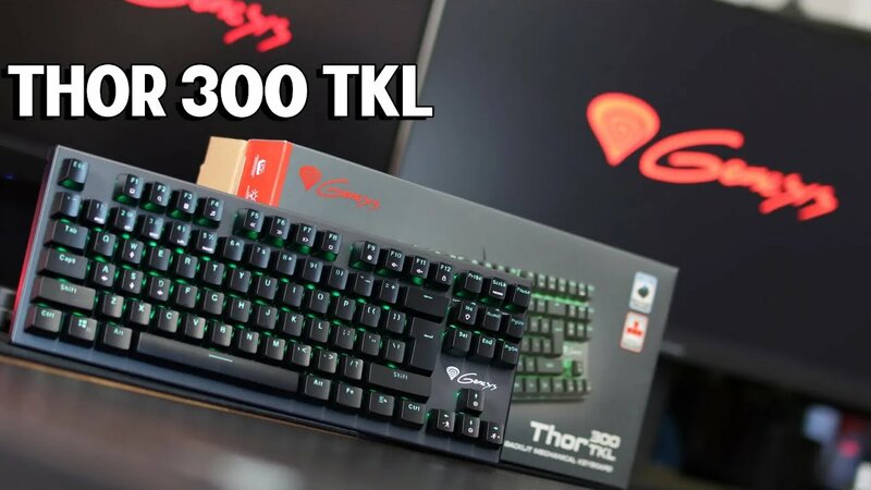 Genesis THOR 300 TKL Mechanical Keyboard - Review - Смотреть онлайн в ...