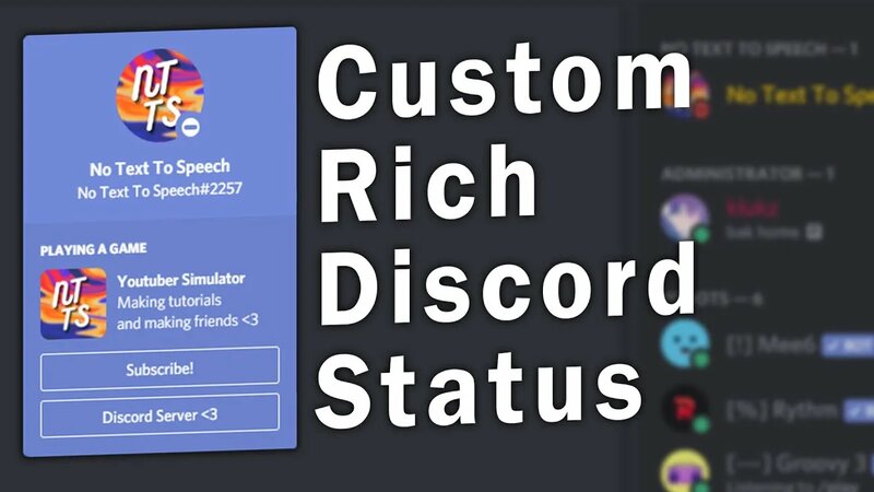 How to have a Custom Rich Discord Presence - Смотреть онлайн в поиске ...
