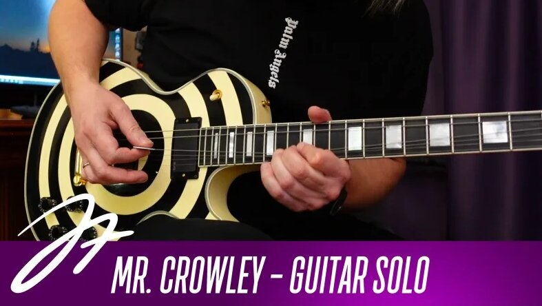 Ozzy Ozbourne - Mr. Crowley - Guitar Solo | Cover | Dmitry Andrianov ...