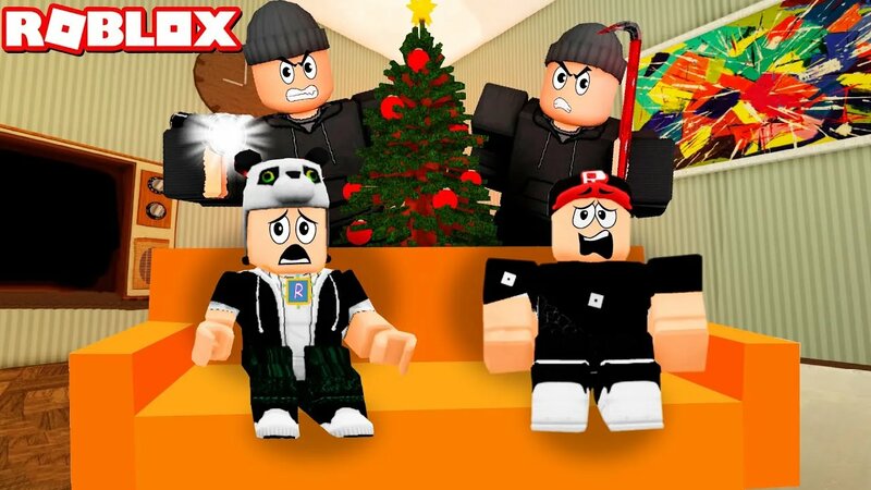 Çocuk Olduk ve Hırsızlara Karşı Evimizi Savunduk!! - Panda ile Roblox ...